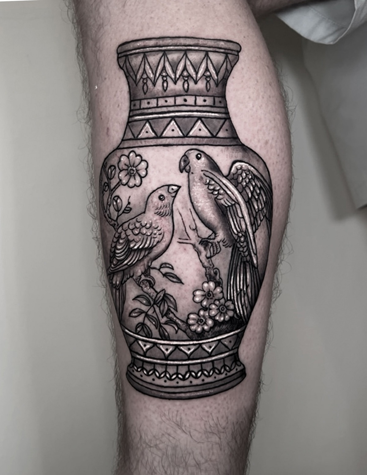 BIRD-TATTOOS | Fine Line | Black and Grey | Portland Maine