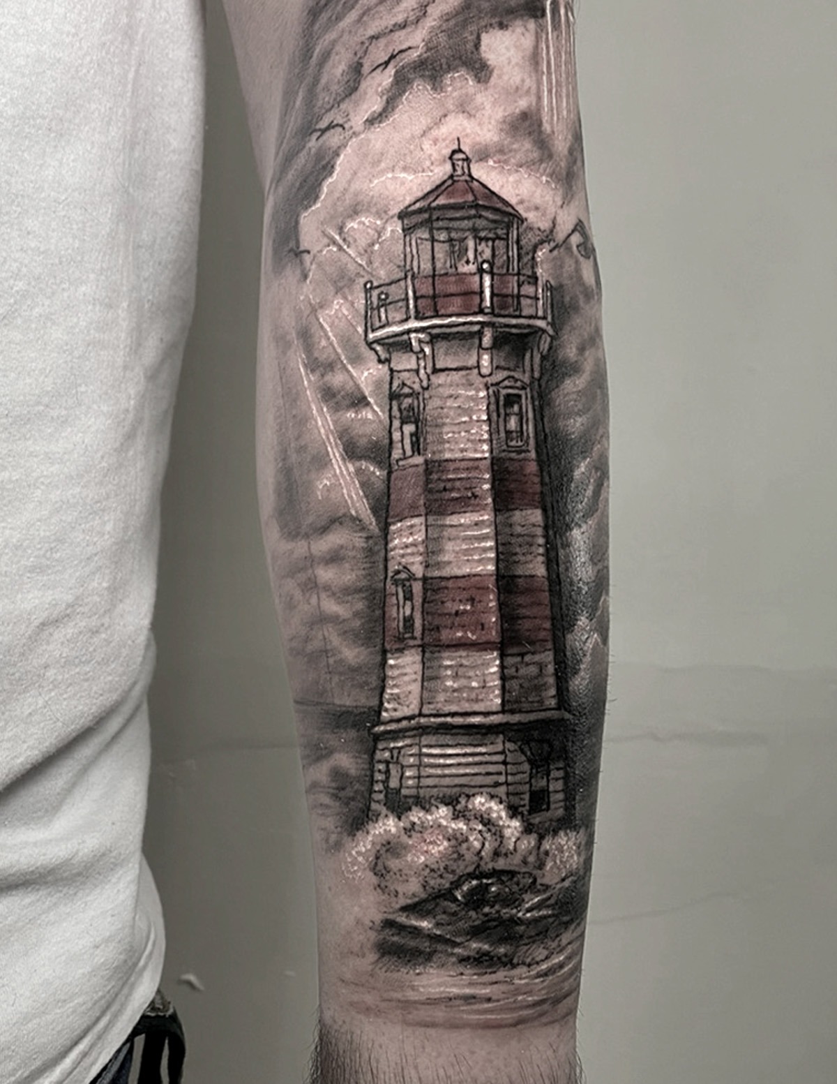 SEA-TATTOOS | Fine Line | Black and Grey | Portland Maine